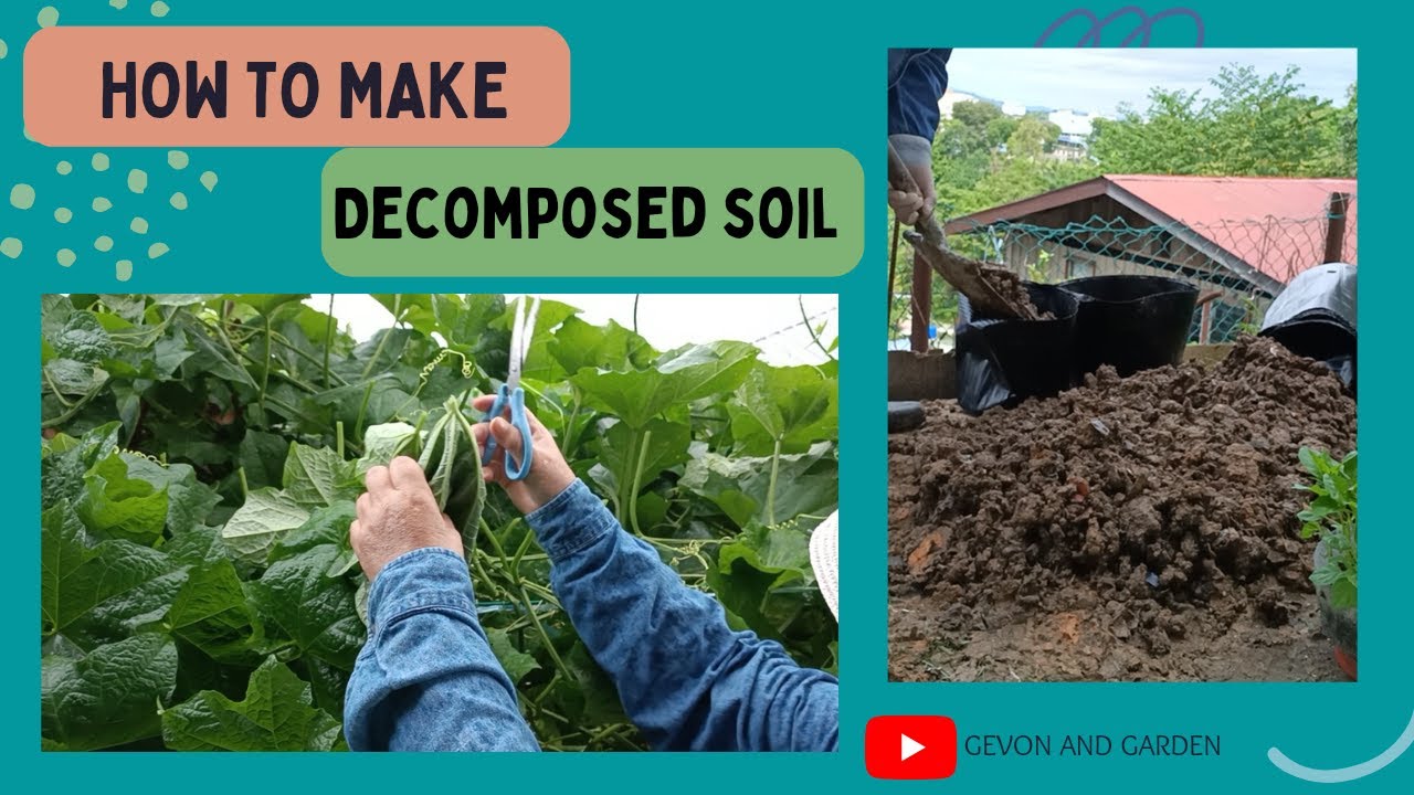 How to make decomposed soil (ENG) - YouTube