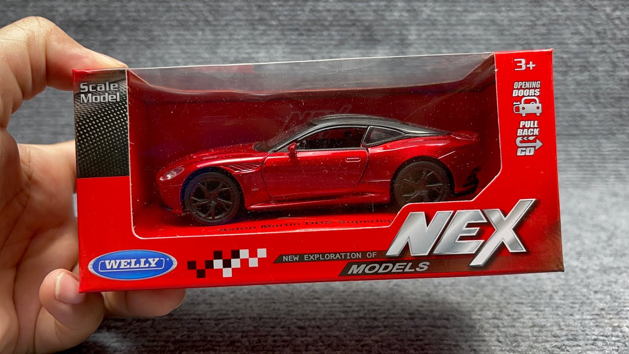 Unboxing Welly Cars New Model Toy Cars Aston Martin DBS Superieggera ...