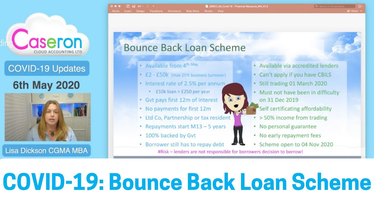 Bounce Back Loan Scheme Is Now Live and paying out! - YouTube