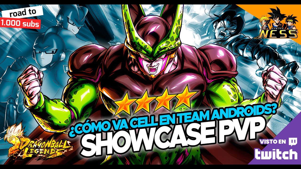 🐉 DRAGON BALL LEGENDS | 🥊 SHOWCASE PVP TEAM ANDROIDS PERFECT FORM CELL ...