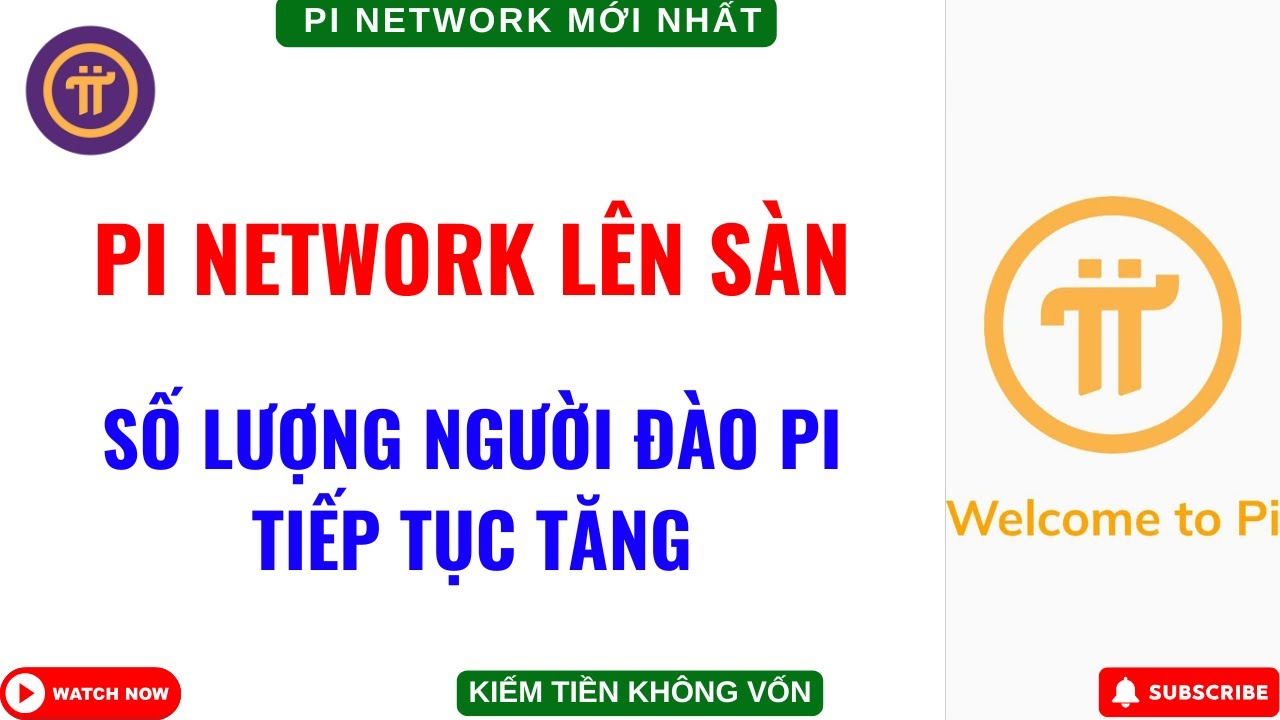 Pi Network Lên Sàn - Số Lượng Người Đào Pi Coin Tiếp Tục Tăng - YouTube