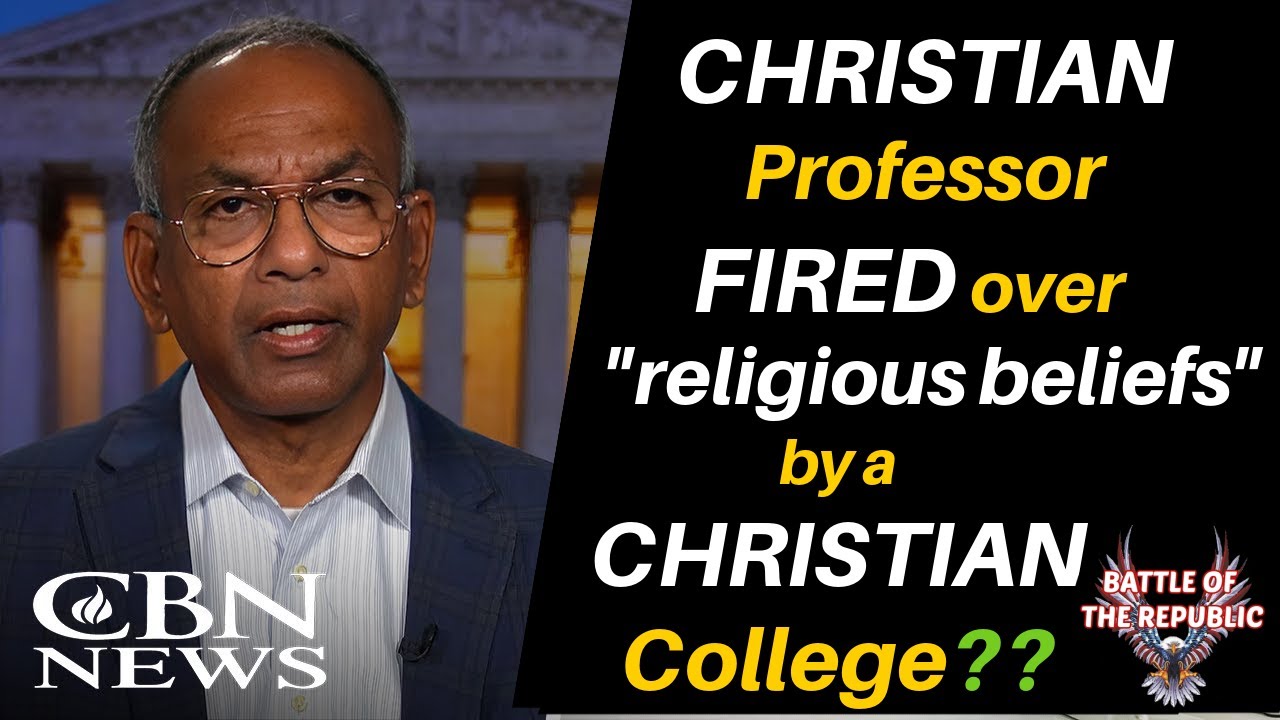 Christian Professor FIRED for Teaching Basic "Human Biology" for 20 ...