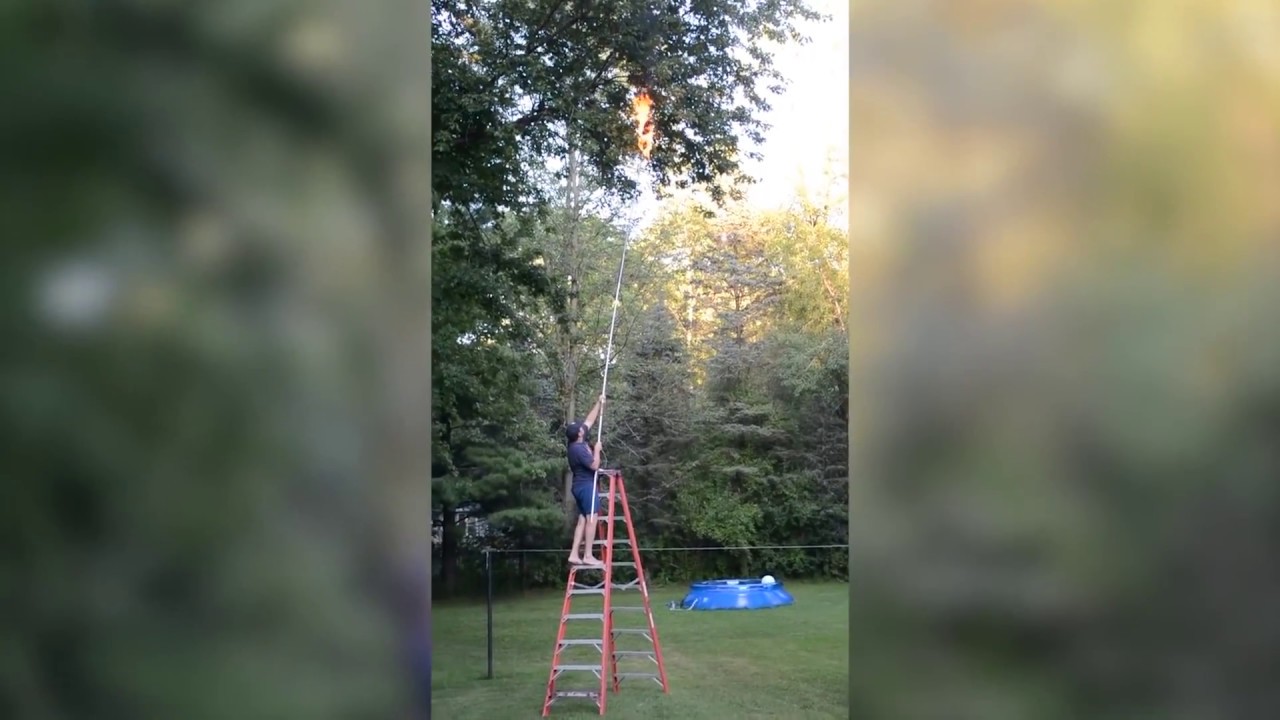 Hanz bring the Flammenwerfer - Human Fail Video - YouTube