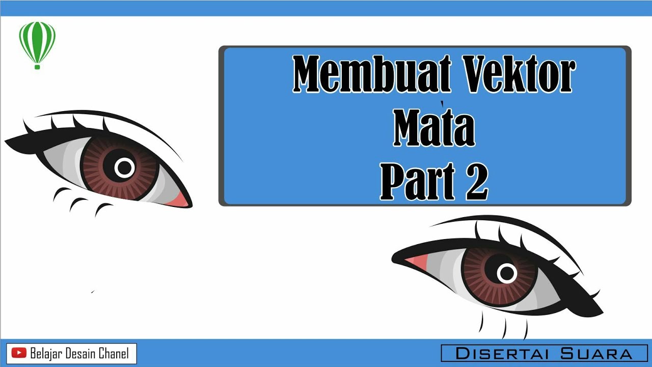 Mata Vektor Art Corel Draw - Part 2 - YouTube