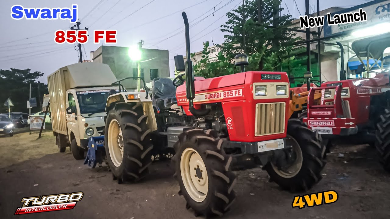 Swaraj 855 Fe 4wd Model 5 Star Review | swaraj tractor 855 fe new model ...