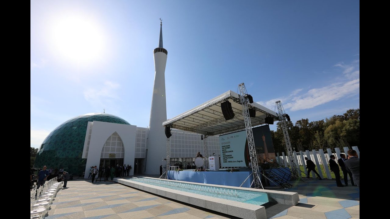 OTVORENA DŽAMIJA I ISLAMSKI CENTAR: MUSLIMANI SISKA OSTVARILI SAN - YouTube