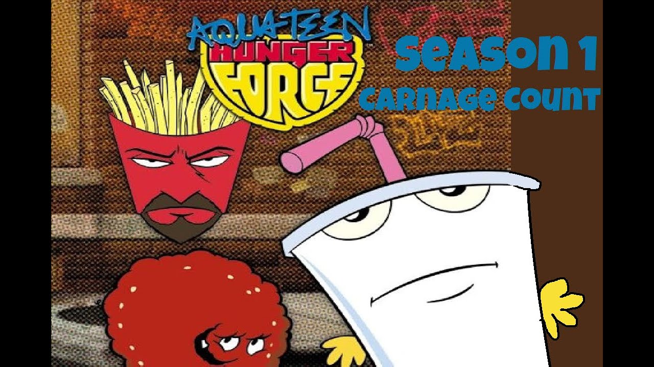(PLEASE DON’T BLOCK THIS) Aqua Teen Hunger Force Season One (2000) Carnage Count - YouTube