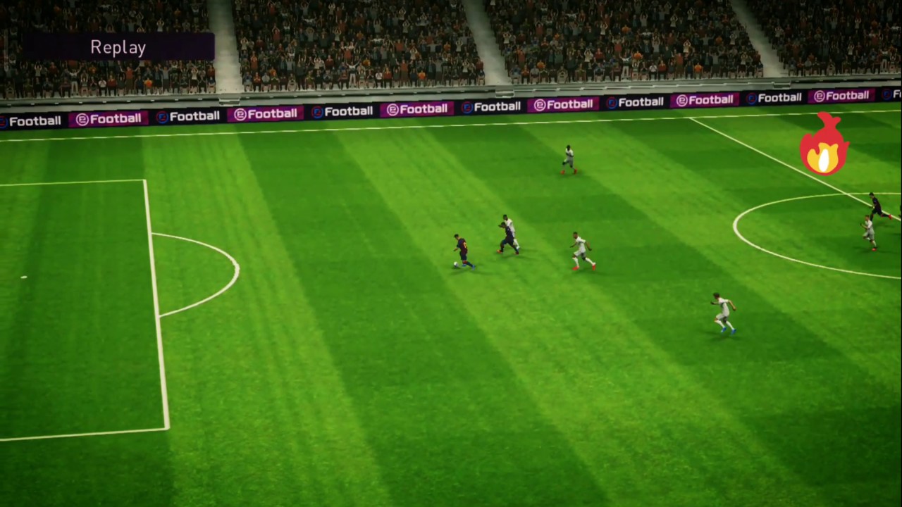 Amazing goal in pes 2020 mobile (chip shot) - YouTube