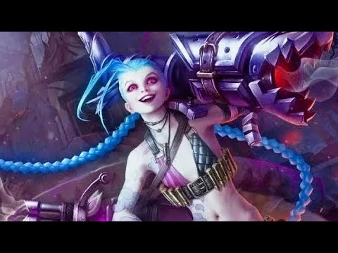 League Of Legends. Slapping some people with Jinx!! - YouTube