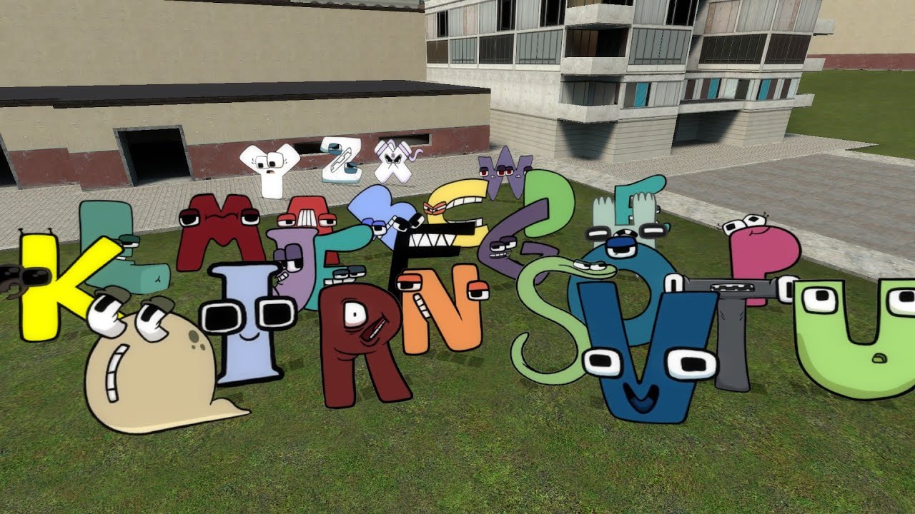 Truing to escape from EVIL ALPHABET LORE in garrys mod - YouTube