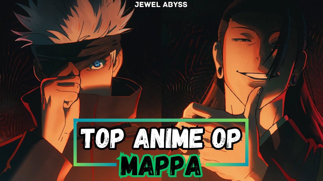 Top 50 Anime Openings from MAPPA Studio - YouTube