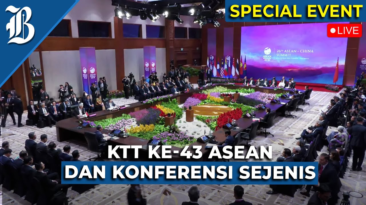 [LIVE EVENT] - KTT Ke-43 ASEAN dan KONFERENSI LAINNYA (Day 2) - YouTube