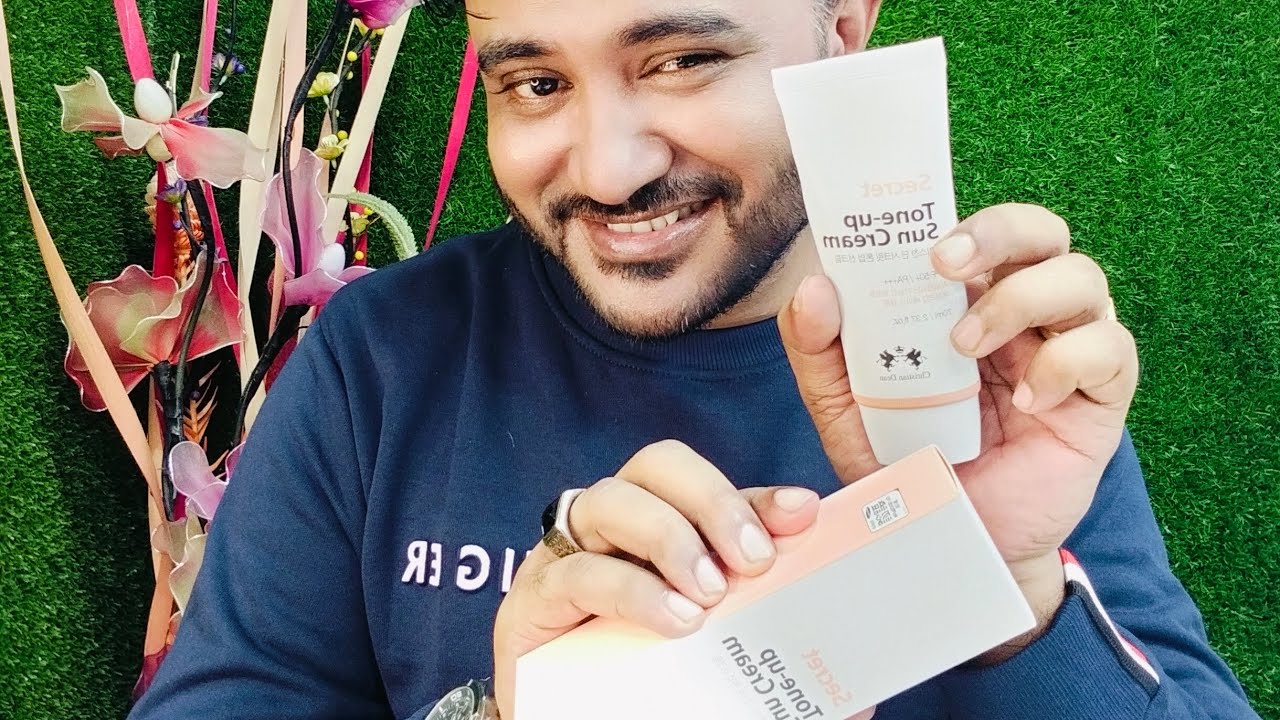 Christian Dean_Secret Tone Up Sun Cream | Honest Review - YouTube