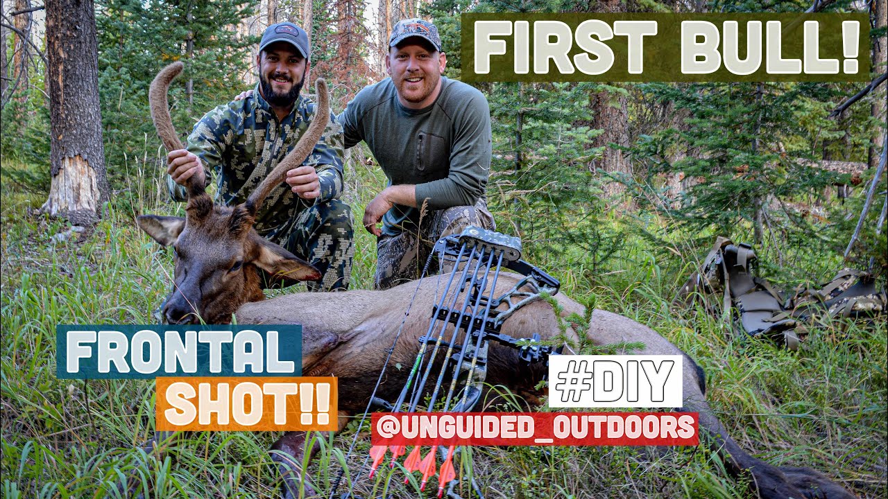 ELK FRONTAL SHOT - Wyoming Bowhunt Ep.5 - YouTube