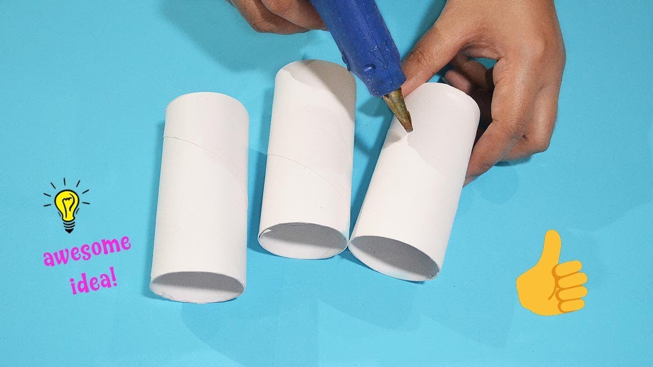 Awesome and Easy idea with empty tissue roll|how to recycle empty ...