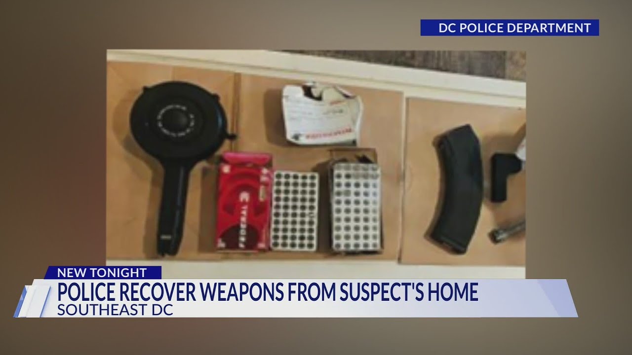 DC police recover guns from home where officers shot, barricade ...