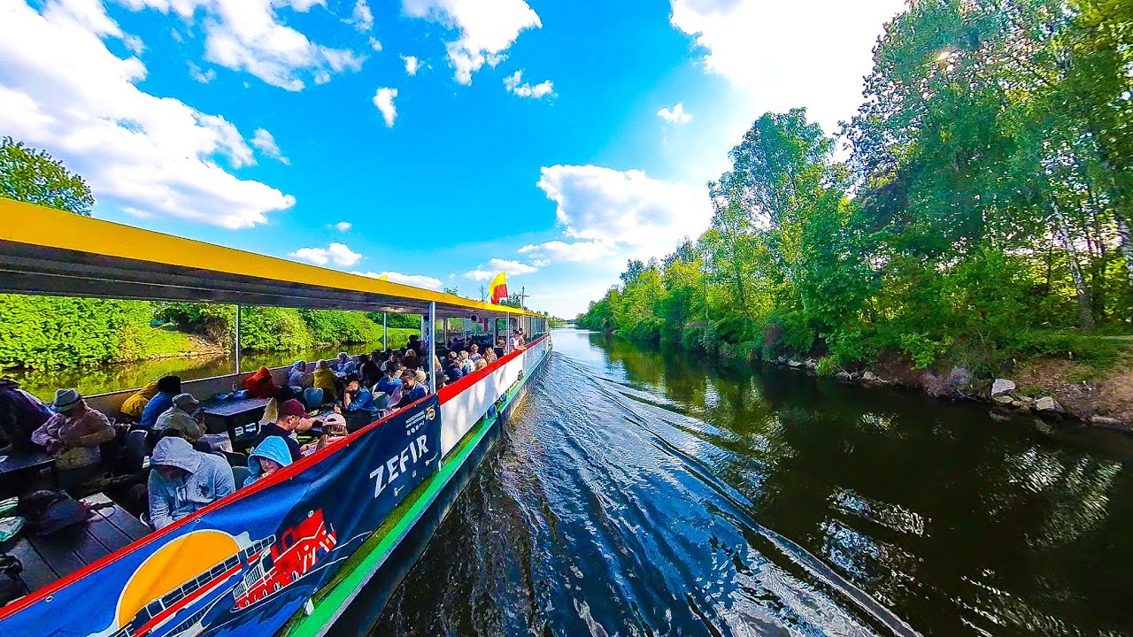 360° Rejs statkiem do Serocka 5.7K - YouTube