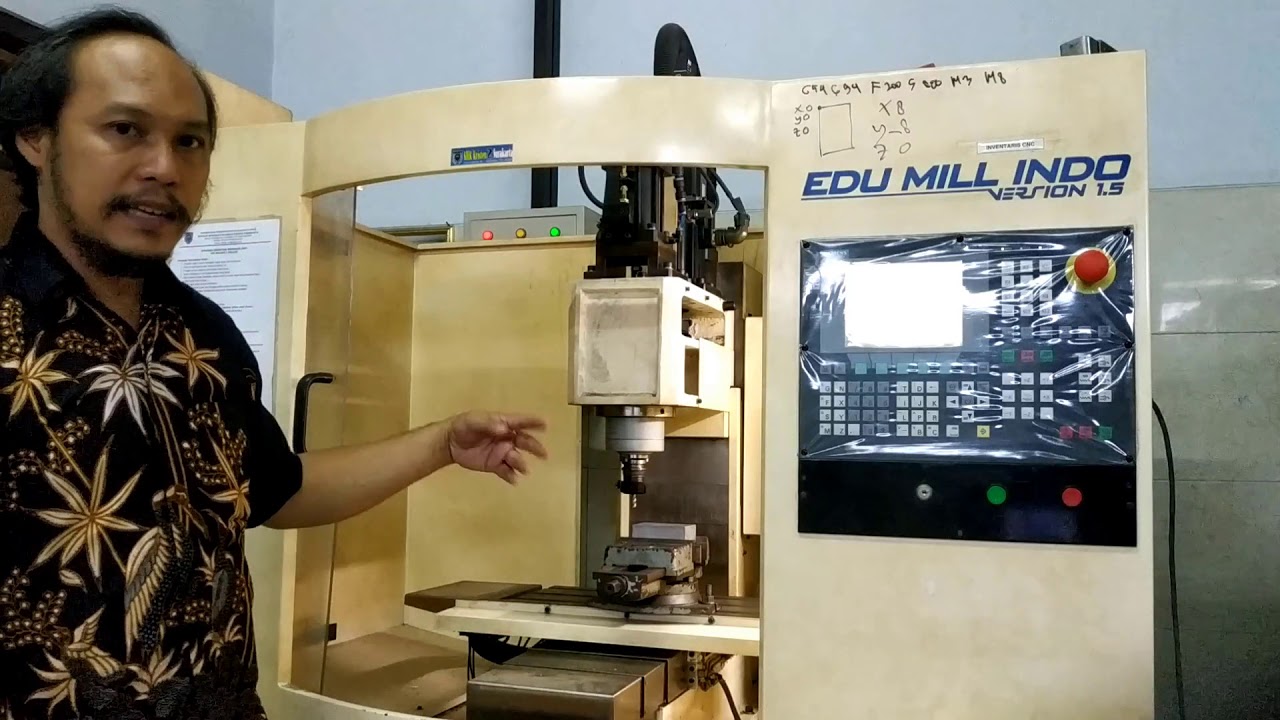 MENGOPERASIKAN MESIN NC/CNC - YouTube