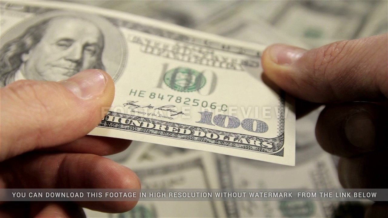 Money validation. Close-up shot - YouTube