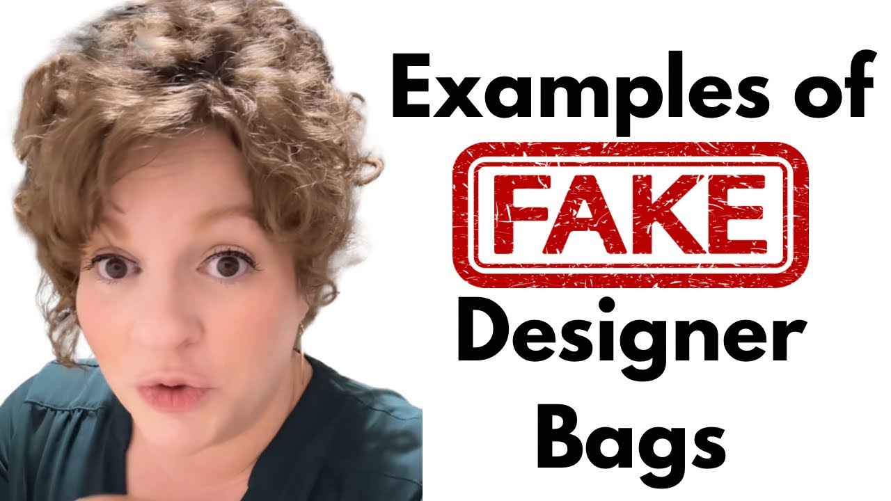 Examples of FAKE and Inauthentic Designer Bags | What to Look for ...