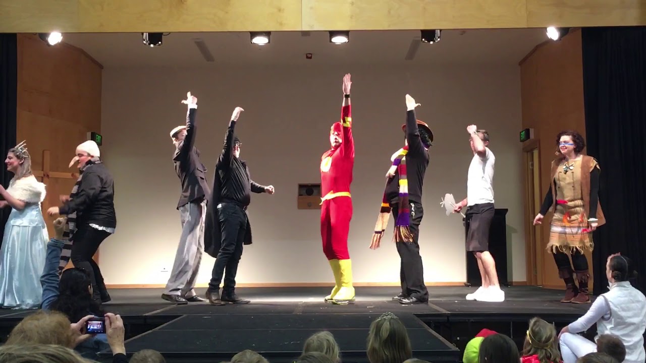 Leighland Christian School - Book Week Staff Dance 2017 - YouTube