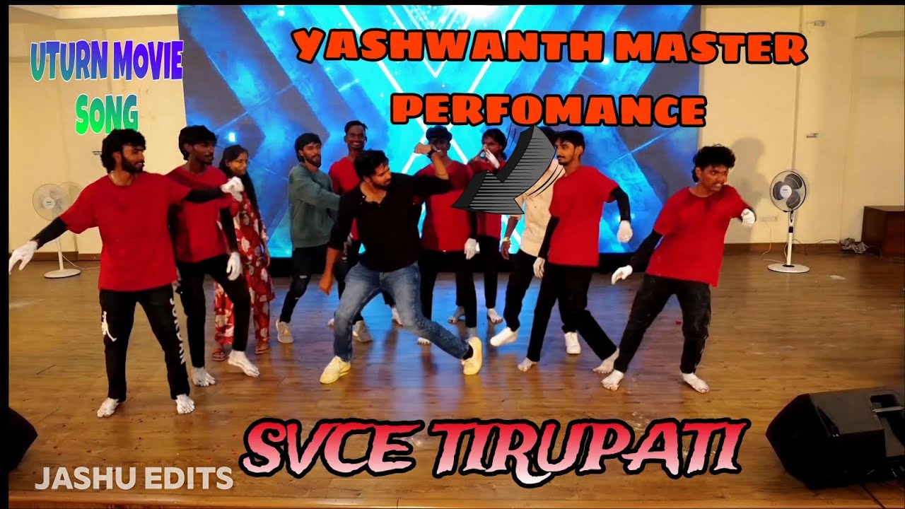 "Yashwanth Master's Mesmerizing Dance Performance to a U-Turn Movie ...