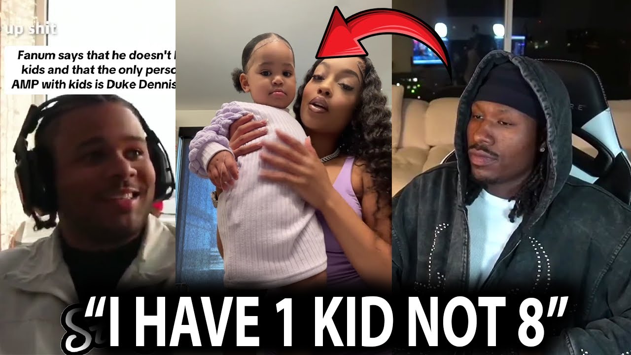 Fanum Confirms Duke Dennis child + Duke speaks!! - YouTube