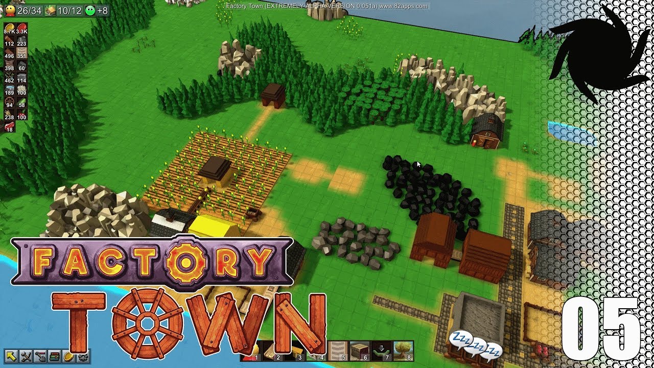 Factory Town - S02E05 - New Farming Update - YouTube