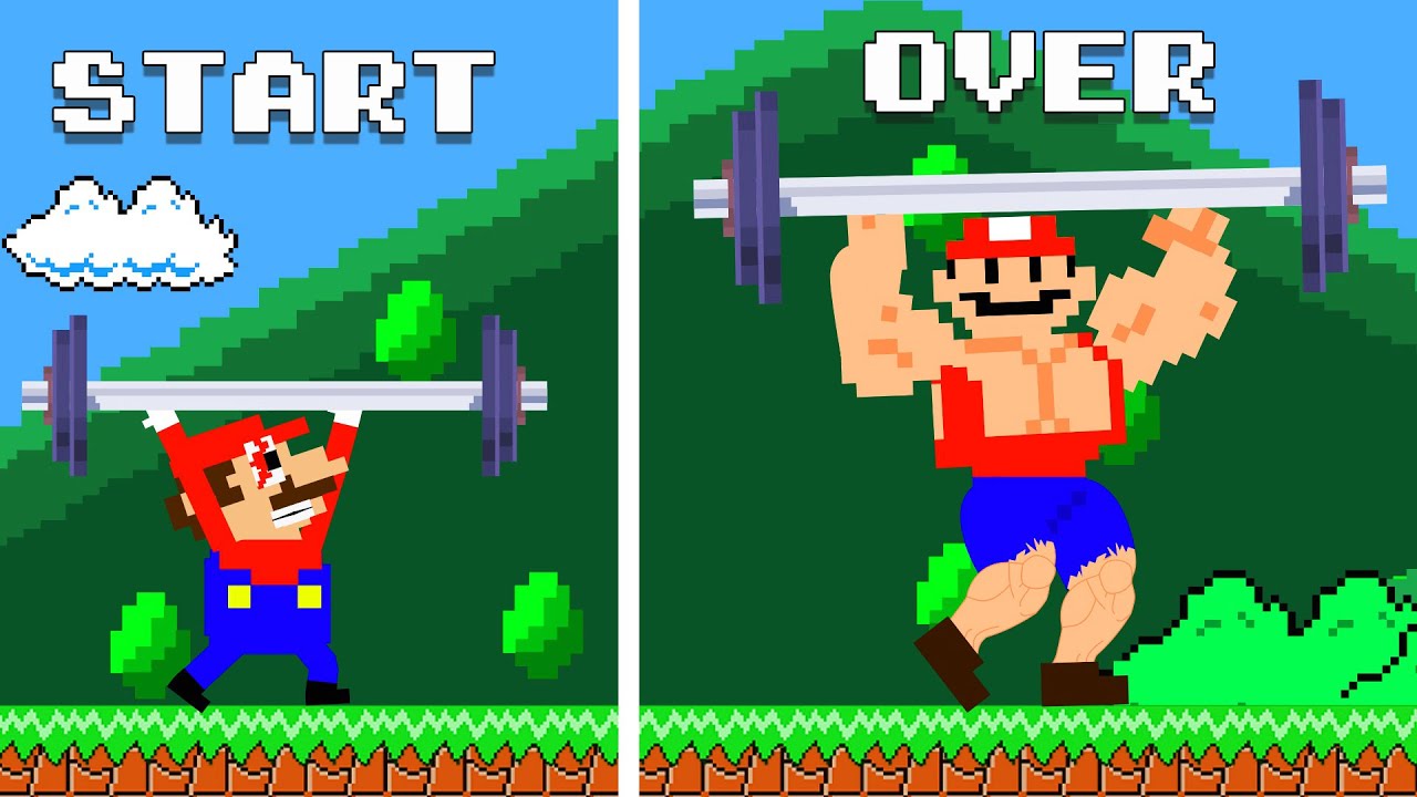 What if Super Mario became a Super Athlete? | Evolution of Mario: MARIO ...
