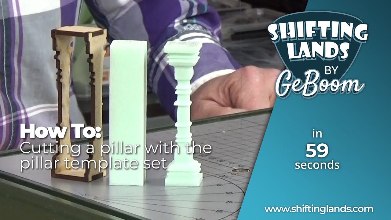 Shiftinglands How To: Cutting a pillar with the pillar template set ...