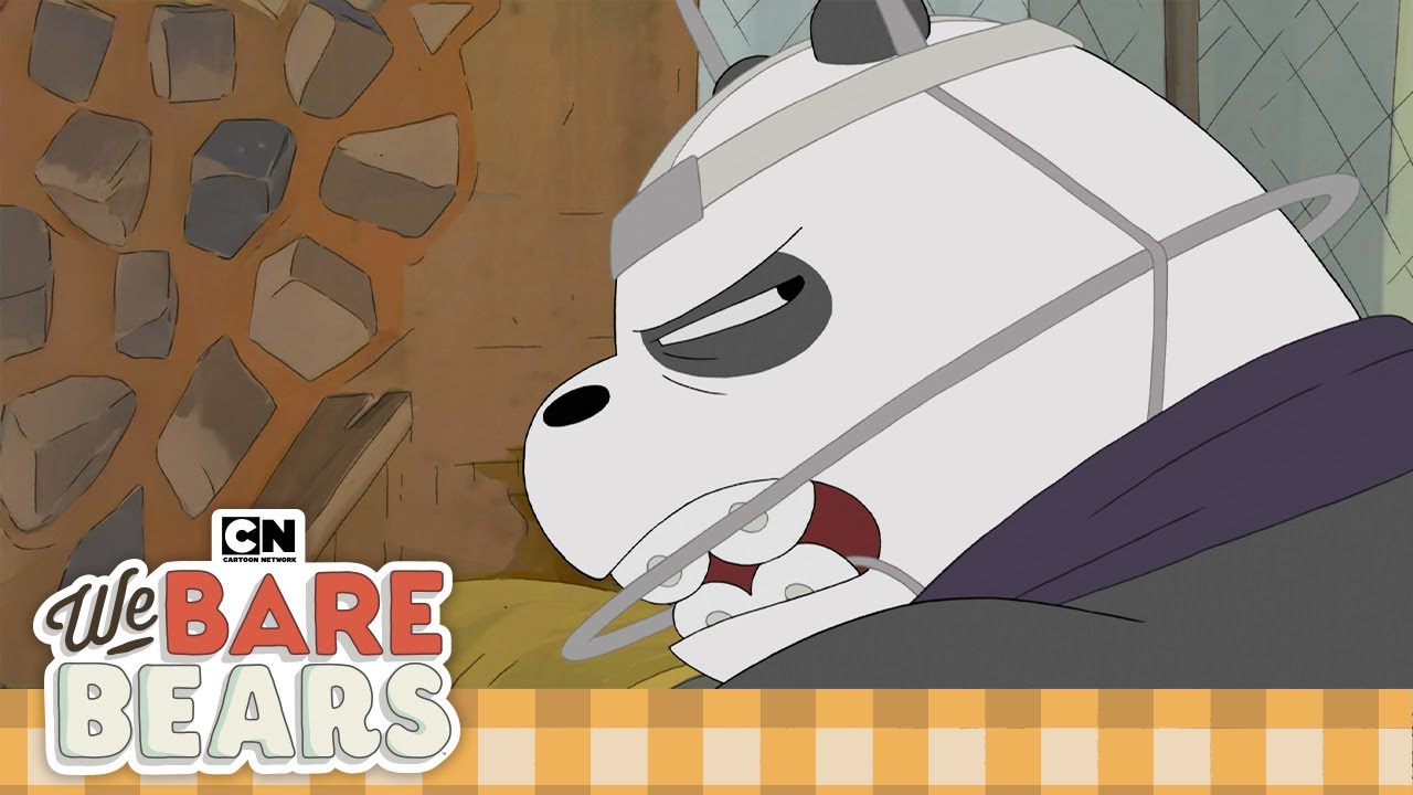 Panda Becomes a Villain with Electric Braces | We Bare Bears | Cartoon ...