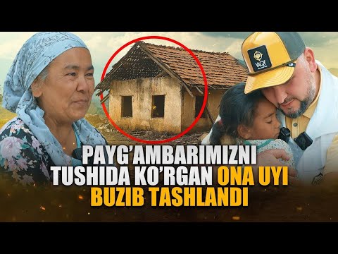 Sardor Rahimxon- PAYG’AMBARIMIZNI TUSHIDA KO’RGAN ONA UYI BUZIB TASHLANDI.