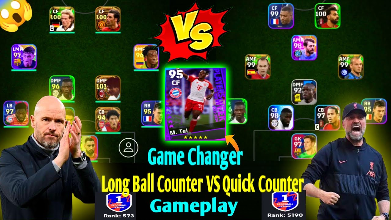 LBC Vs Quick Counter🔥M. Tel Game Changer😲 Division Match | eFootball ...