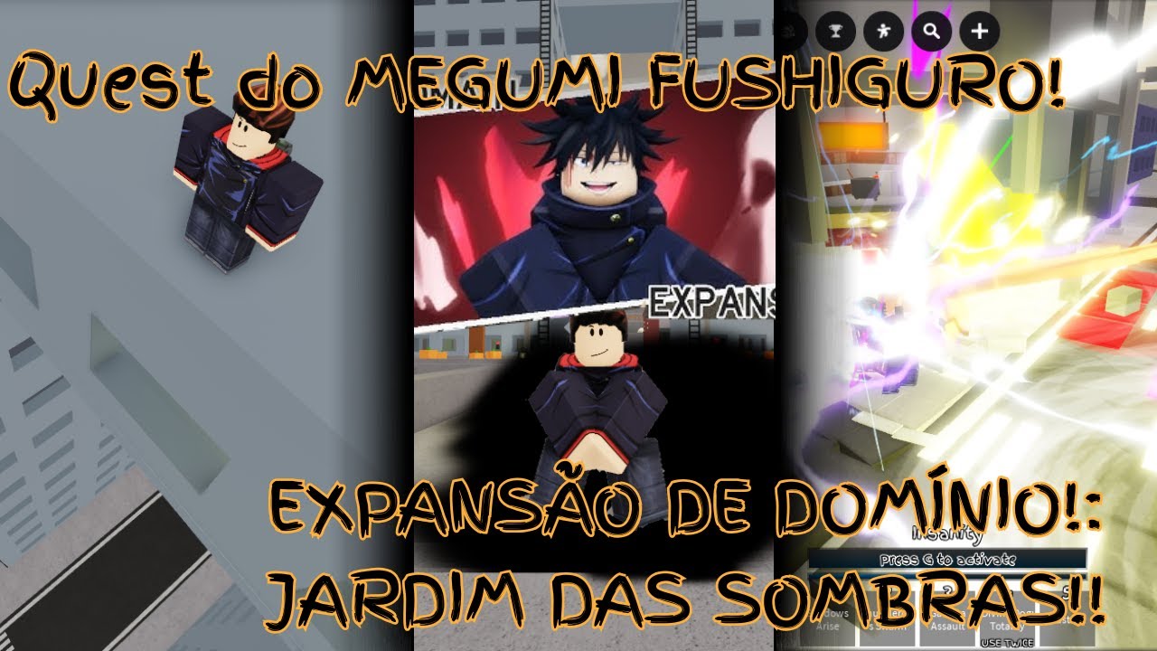 ⚫DOMINIO INCOMPLETO🤝: JARDIM DAS SOMBRAS JUSTAPOSTAS⚫! QUEST DO MOVESET ...