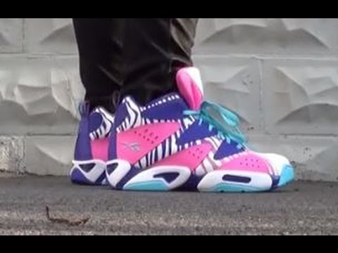 Reebok Classics Kamikaze Zebra Craze GS Sneaker Review With Dj Delz ...