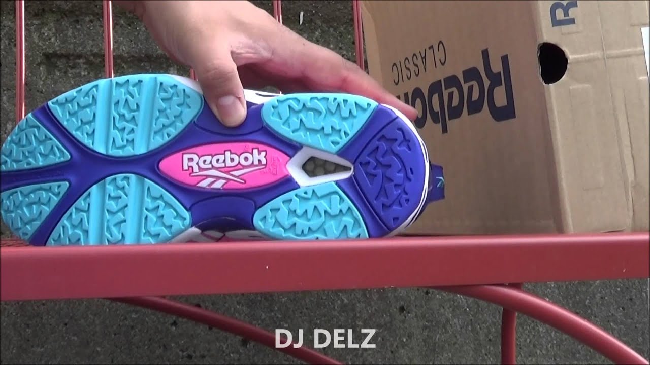 Reebok Classics Kamikaze Zebra Craze GS Sneaker Review With Dj Delz ...