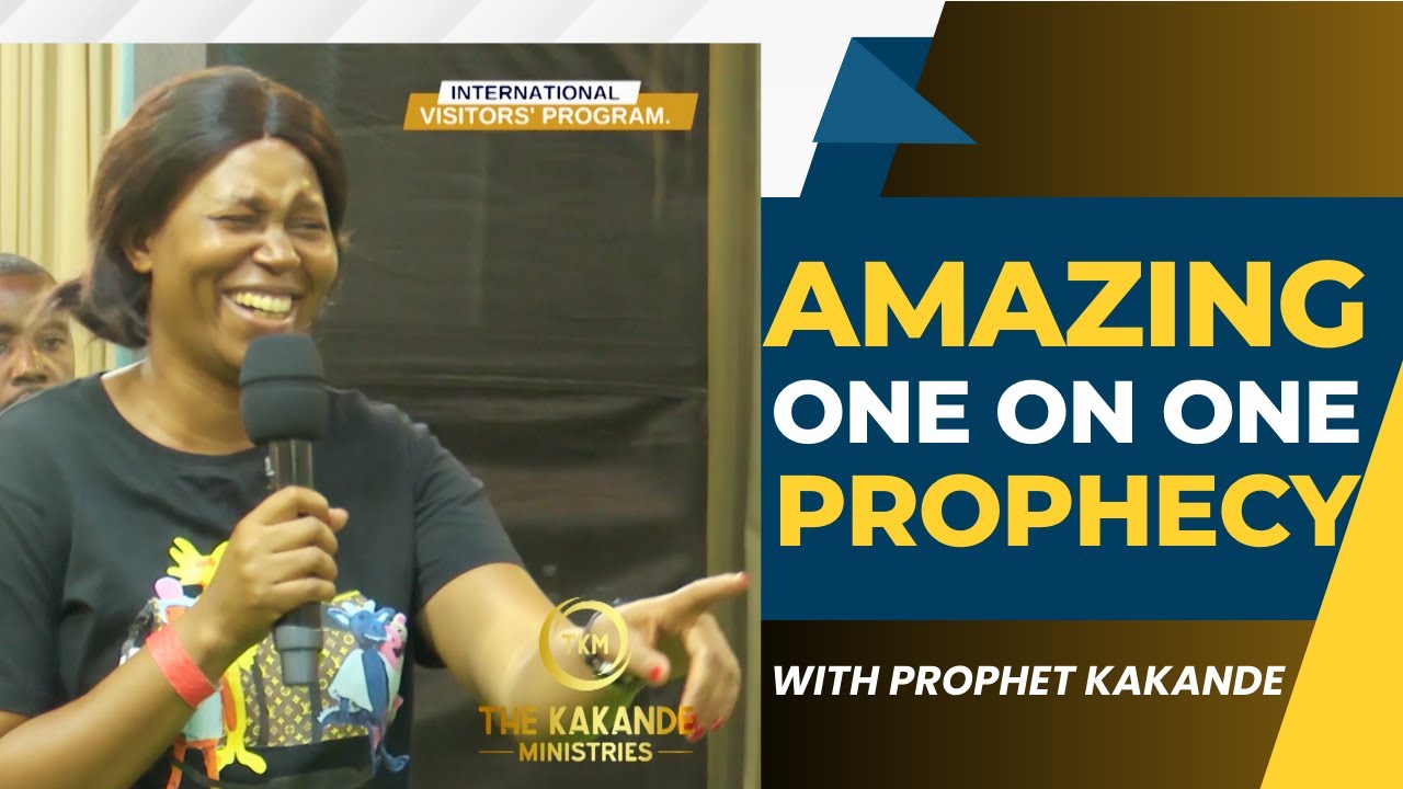 AMAZING ONE ON ONE PROPHECY WITH PROPHET KAKANDE - YouTube