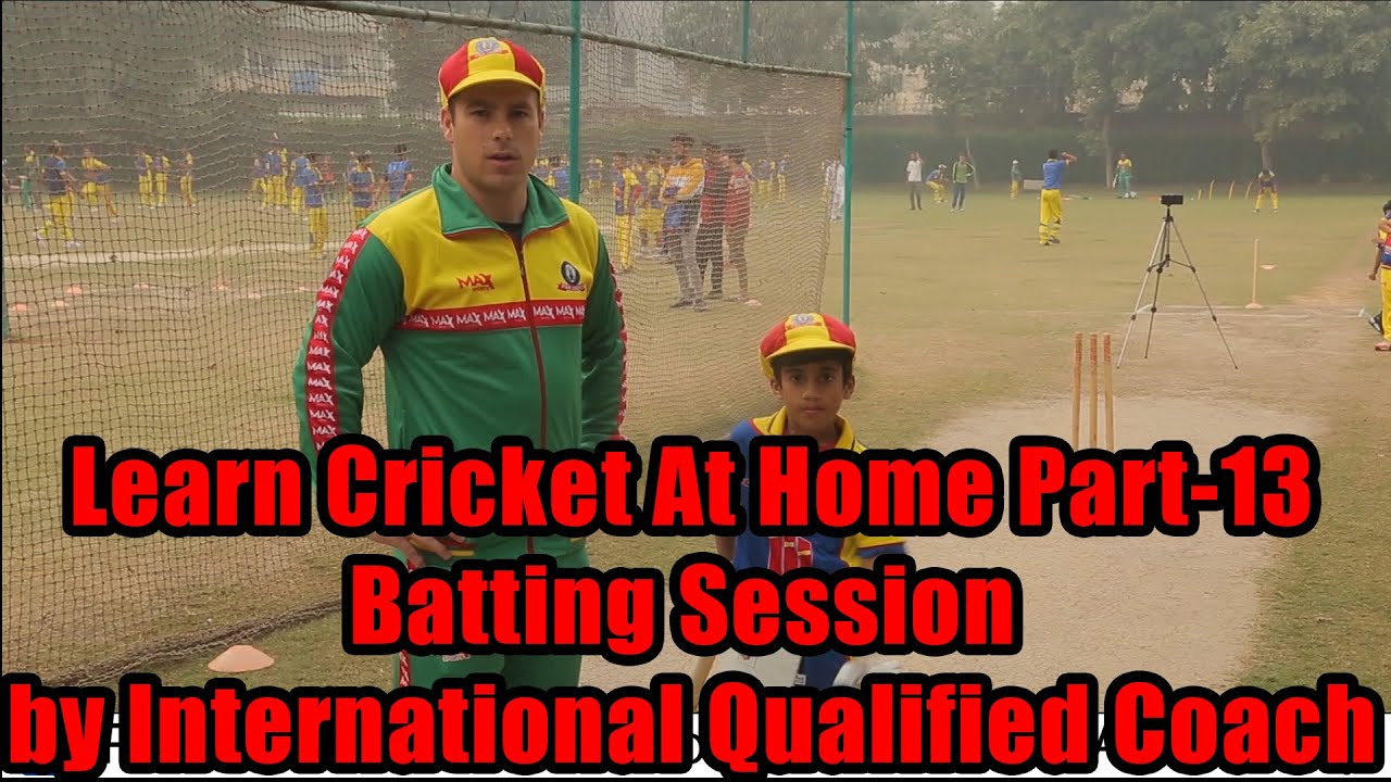 Learn Modern Cricket Techniques With International Qualified Coach ...