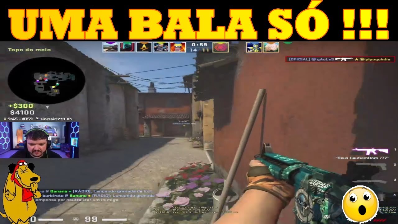 GAU MATANDO SÓ COM UMA BALA !!! - YouTube