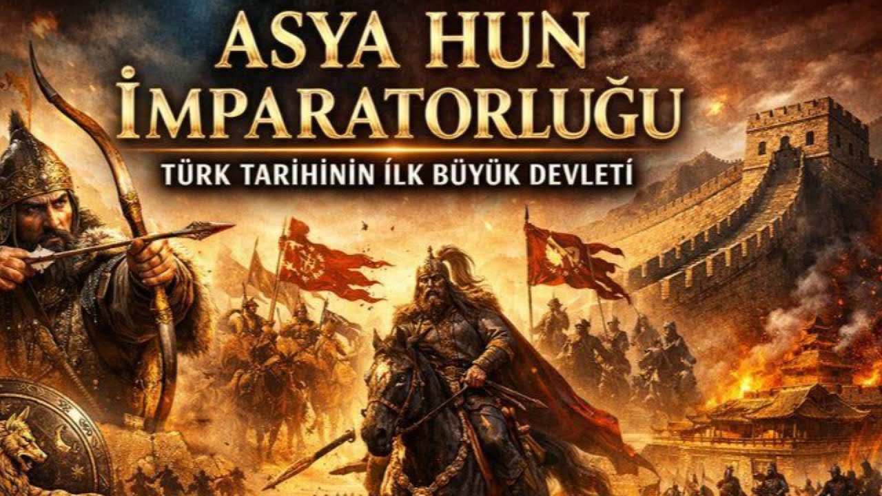 Asya Hun İmparatorluğu Türk Tarihinin İlk Büyük - YouTube