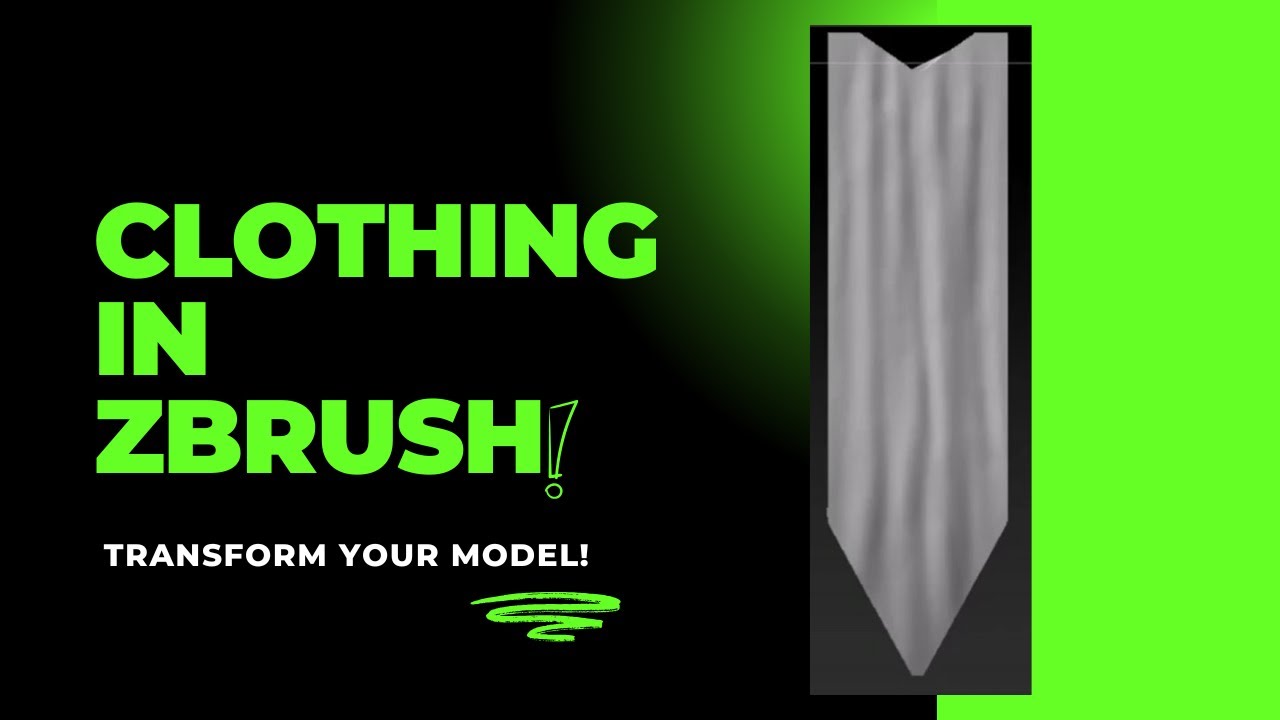 Sculpting Realistic Clothing in ZBrush | Tips & Techniques| cloth type ...