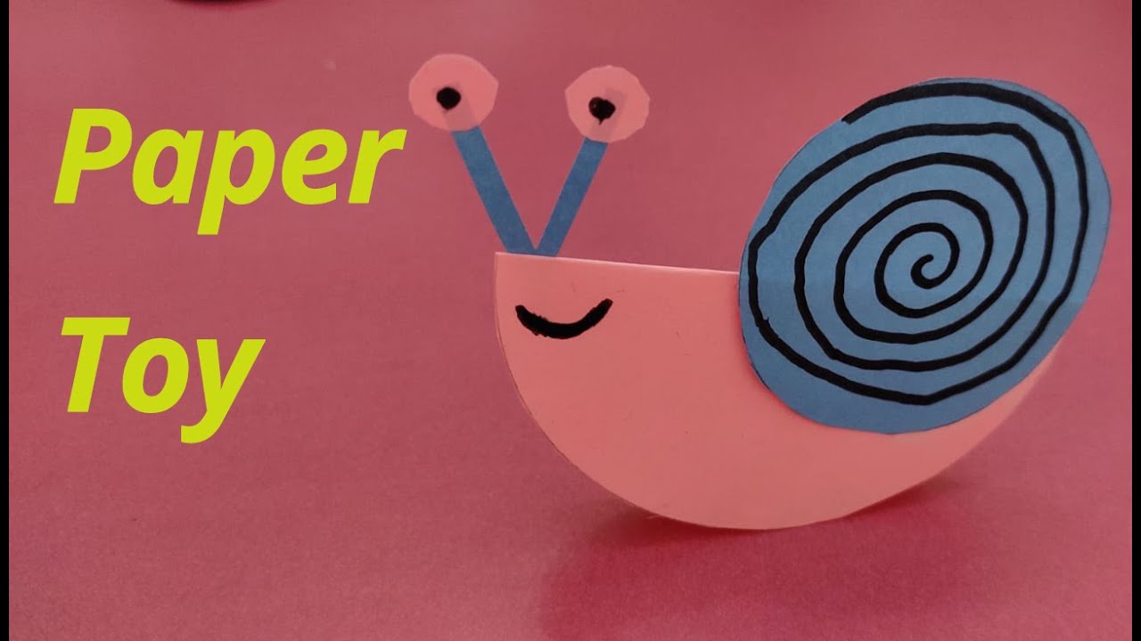 Easy Paper Toy for Kids || Diy Paper toys Fun - YouTube