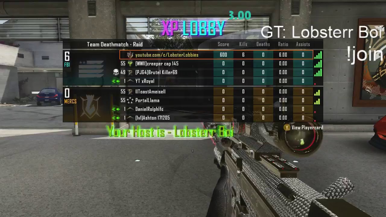 Free BO2 XP/Camo Lobby (xbox 360/one) - YouTube