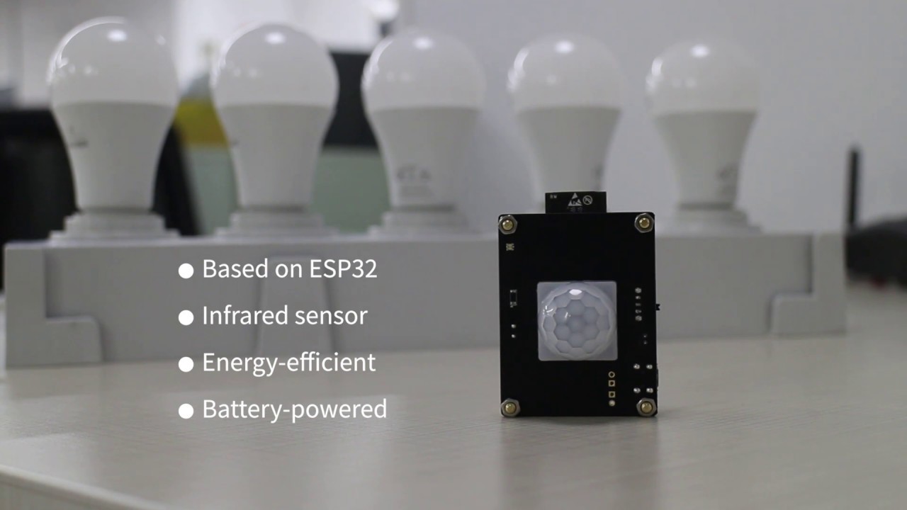 ESP MESH energy-saving lighting solution - YouTube