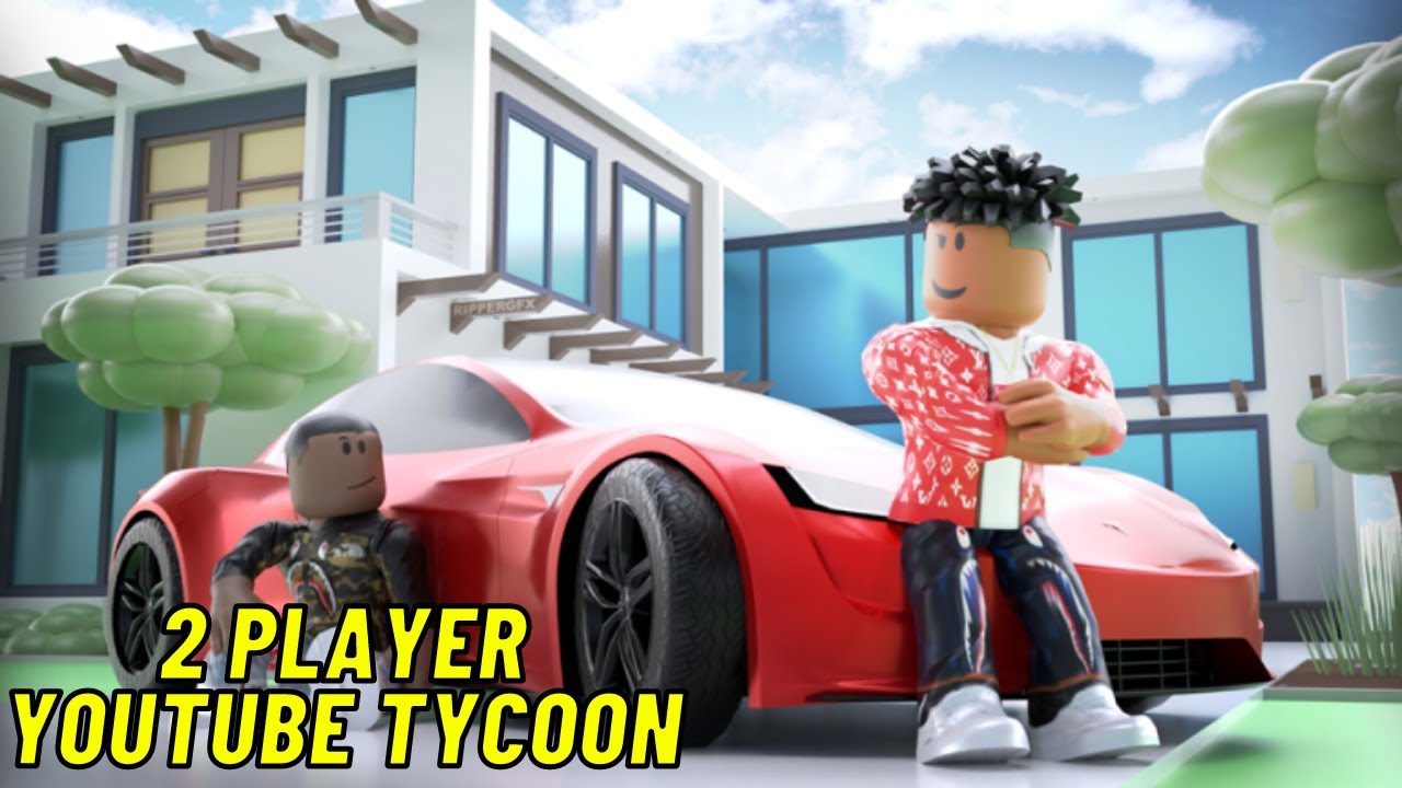 Complete Build Roblox 2 Player YouTube Tycoon - YouTube