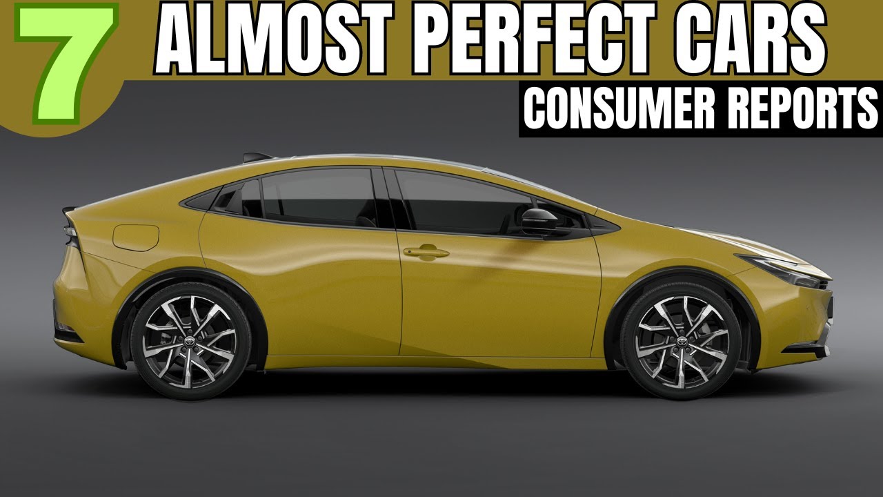 Cars that are ALMOST perfect according to consumer reports - YouTube