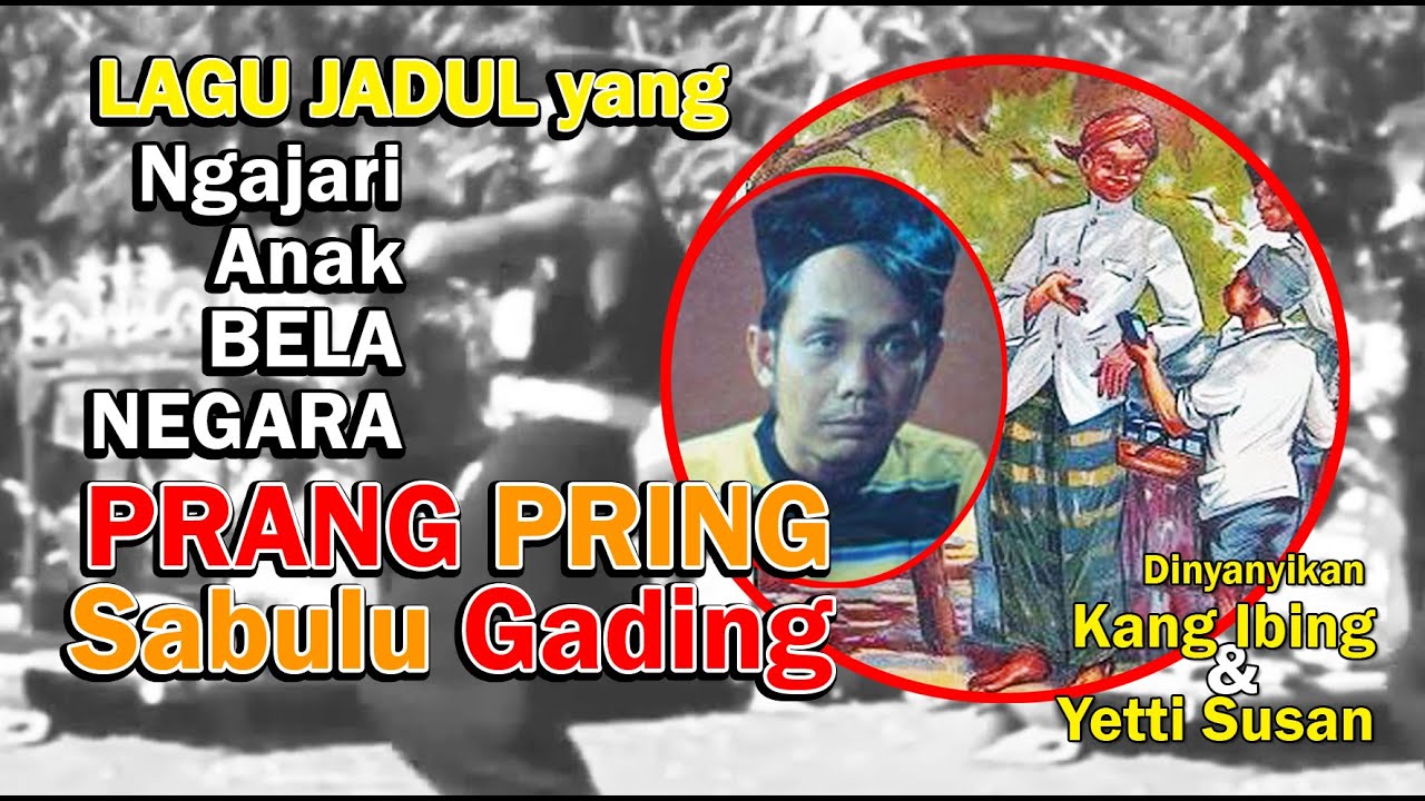 Prang Pring KANG IBING | Si Gading ka Sunda Perang - YouTube