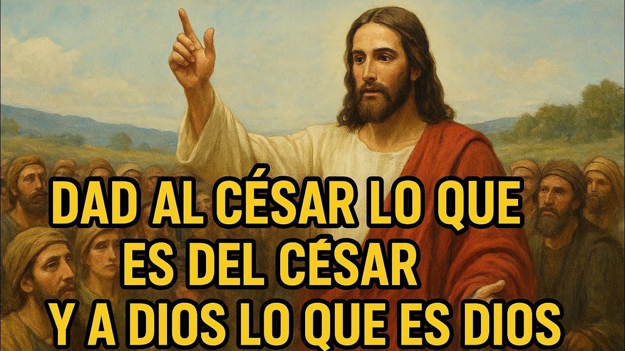 Paradoja de Jesus "Dad al César lo que es del César y a Dios lo que es ...