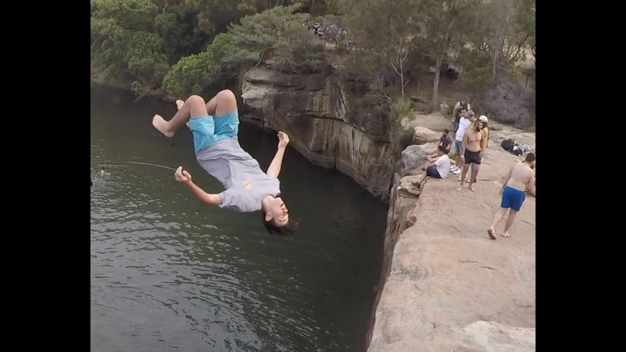 How to ultra flip/gainer - teaching my friends - YouTube