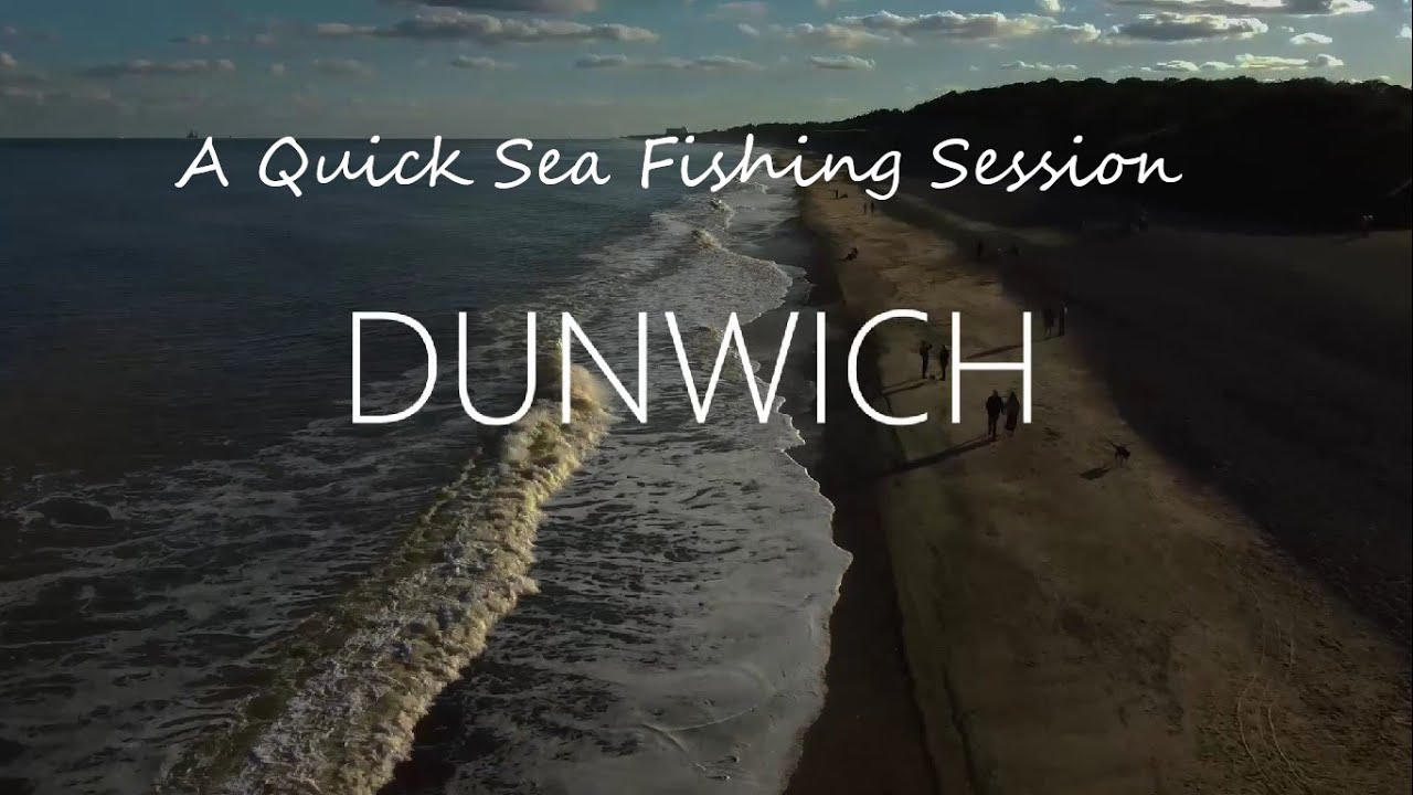 A Quick Beach Fishing Session - Dunwich In Suffolk - Sea Fishing UK ...